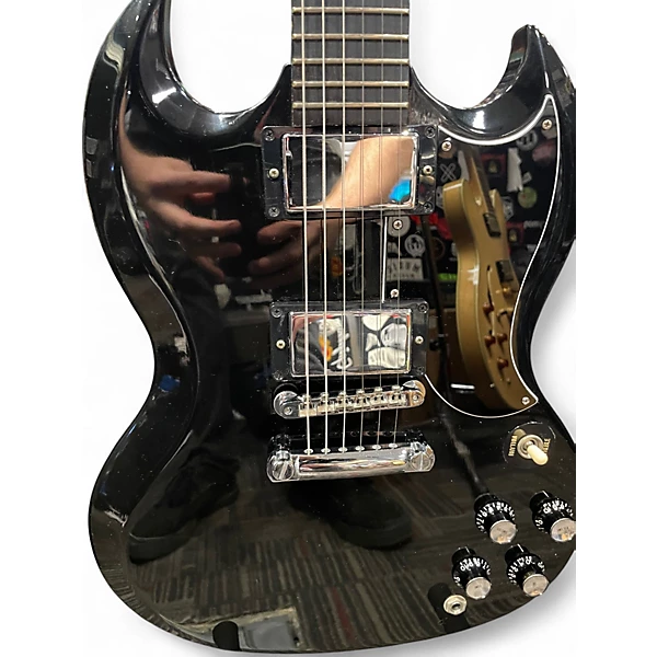 Used Gibson Tony Iommi SG Ebony Solid Body Electric Guitar - Guitar Center