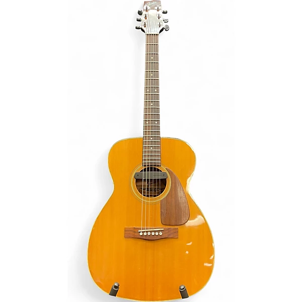 Used Fender F200 Natural Acoustic Guitar - Guitar Center