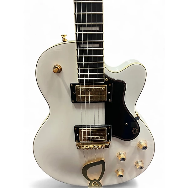 Used Guild ARISTOCRAT WHITE Solid Body Electric Guitar - Guitar Center