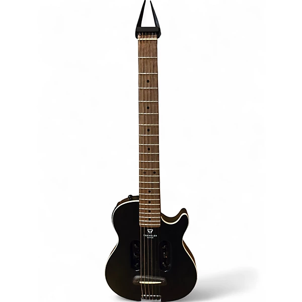 Used Traveler Guitar Escape Mark III Black Acoustic Guitar - Guitar Center