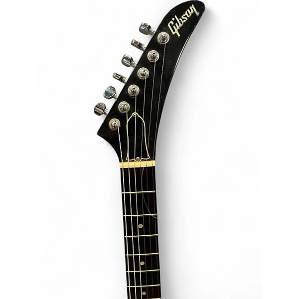 Used 1983 Gibson Explorer Black Solid Body Electric Guitar - Guitar Center