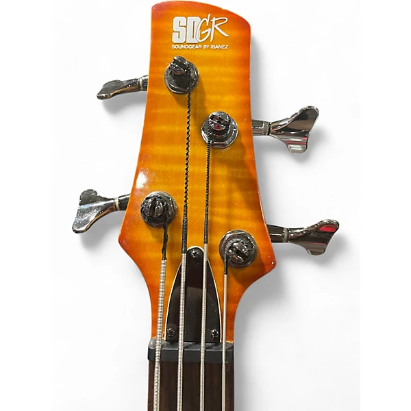 Used Ibanez SRX500 Honey Burst Electric Bass Guitar - Guitar Center