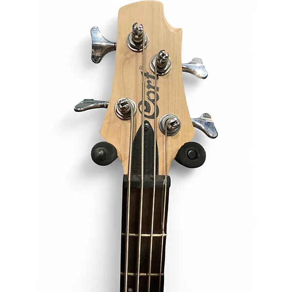 Used Cort ACTION PJ OPEN PORE WALNUT Electric Bass Guitar - Guitar Center
