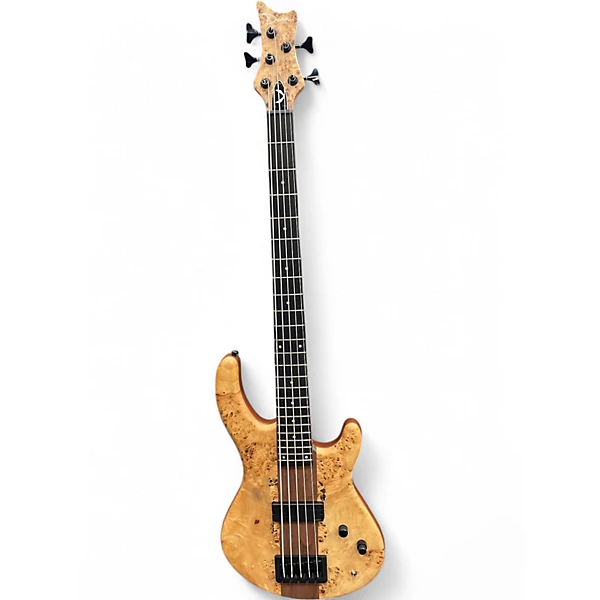 Used Dean Edge Pro Select 5 Satin Natural Electric Bass Guitar - Guitar ...