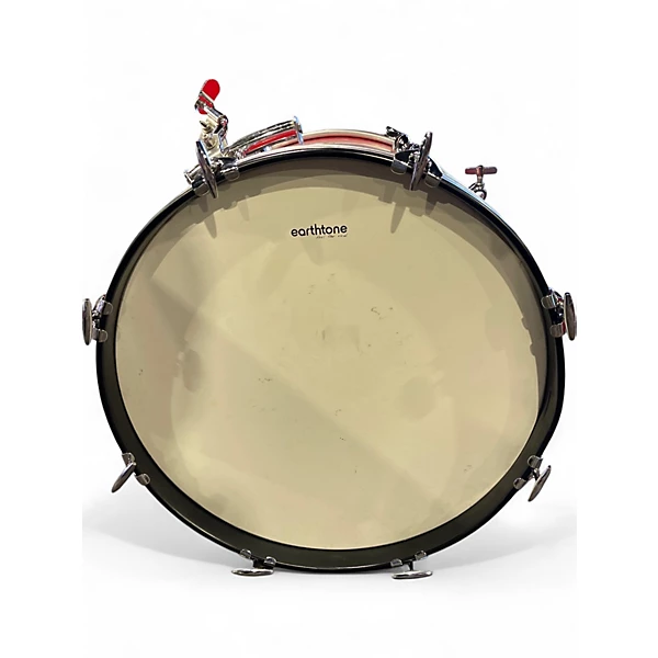 Used Gretsch Drums 3 Piece Round Badge Candy Apple Red Drum Kit ...