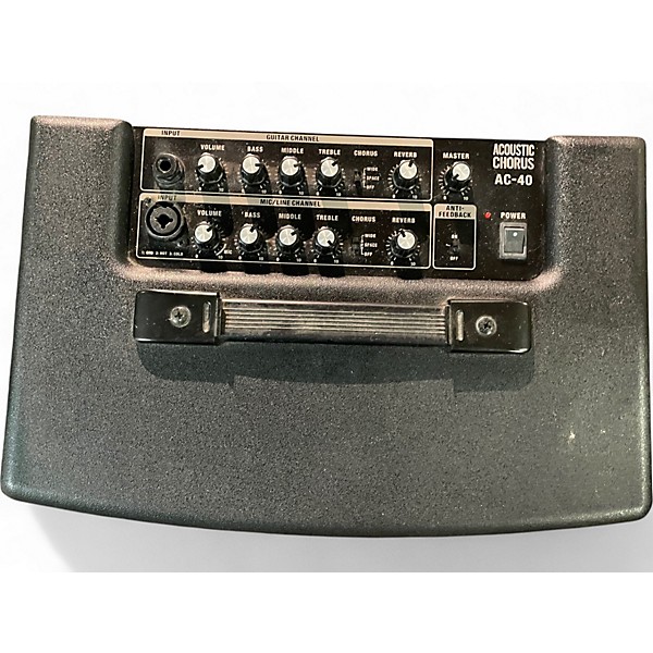 Used Roland AC40 Acoustic Guitar Combo Amp - Guitar Center