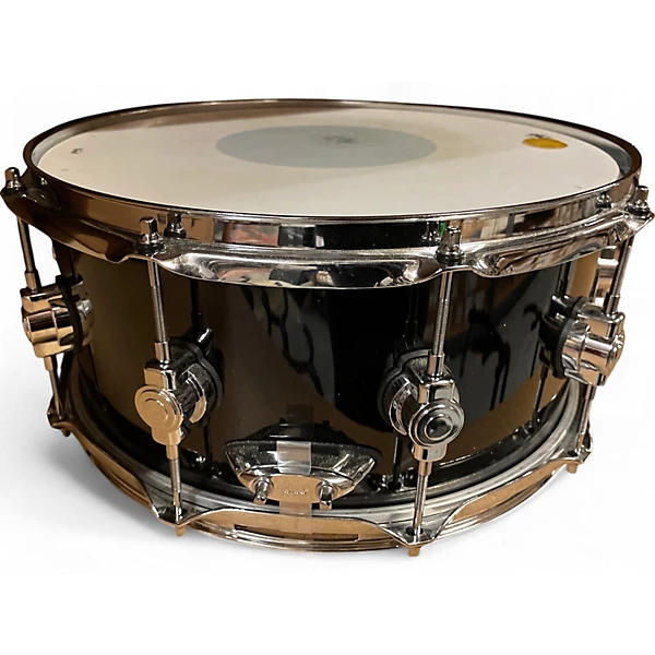 Used DW 6.5X14 Design Series Snare Black Drum - Guitar Center
