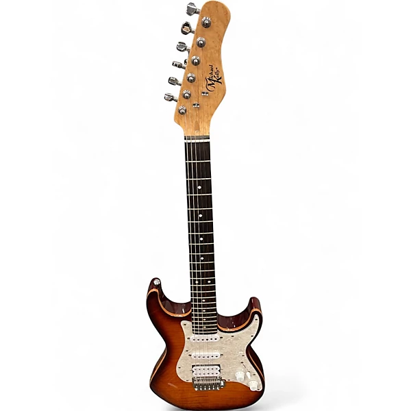 Used Michael Kelly 1963 HSS 2 Color Sunburst Solid Body Electric Guitar ...