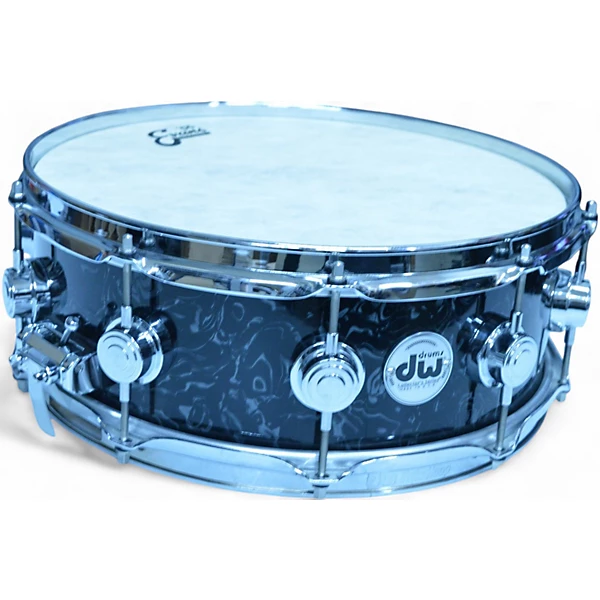Used DW 5X14 Collector's Series Snare BLACK VELVET Drum - Guitar Center