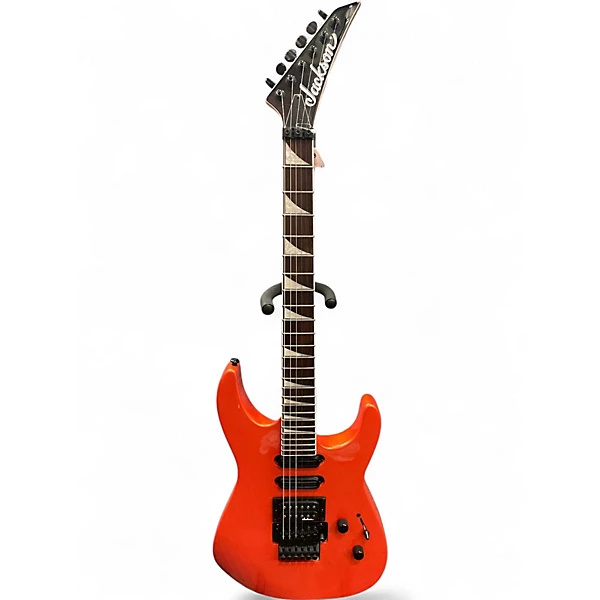 Used Jackson SLX3 SOLOIST Metallic Orange Solid Body Electric Guitar ...