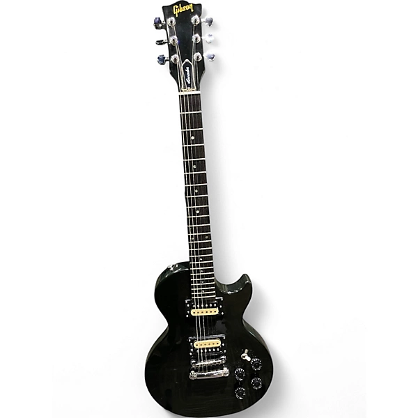 Used Gibson Invader Les Paul Black Solid Body Electric Guitar - Guitar ...