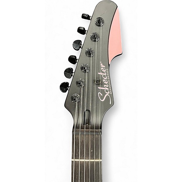 Used Schecter Guitar Research Machine Gun Kelly Pt Satin Black Solid ...
