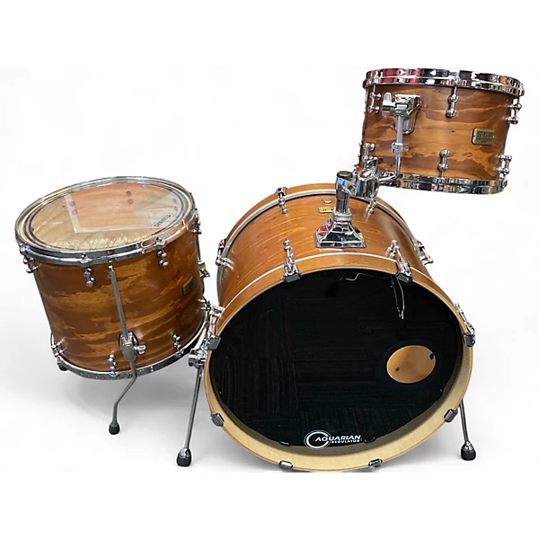 Used TAMA 3 Piece SOUND LAB PROJECT Walnut Drum Kit - Guitar Center