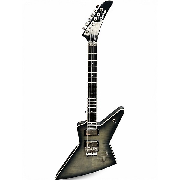 Used Epiphone Brendon Small Thunderhorse Explorer Silverburst Solid ...