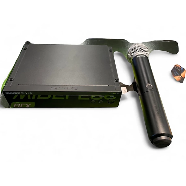 Used Shure BLX4R SM58 Handheld Wireless System - Guitar Center