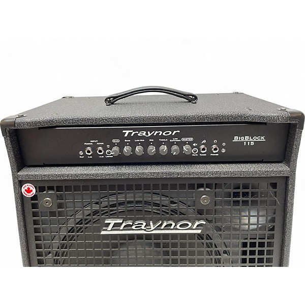 Used Traynor BIG BLOCK 115 Bass Combo Amp - Guitar Center