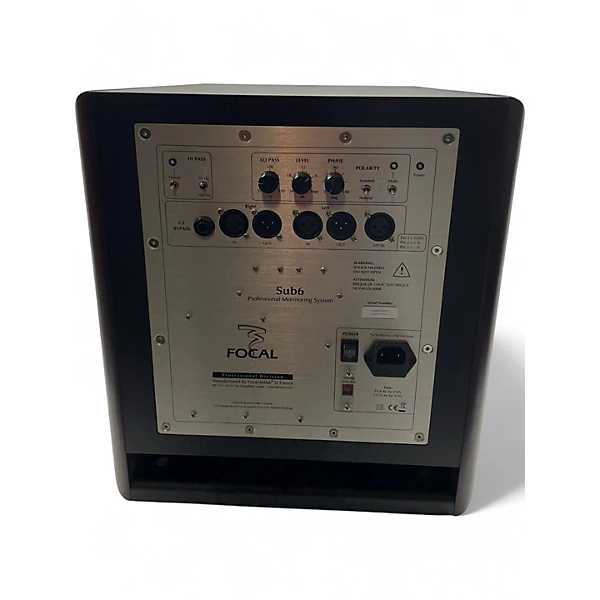 Used Focal Sub6 Subwoofer - Guitar Center