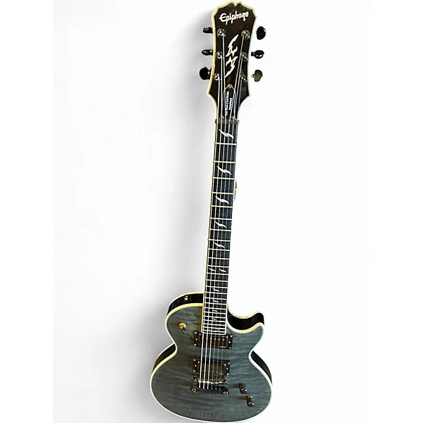 Used Epiphone Les Paul Prophecy Custom EX Green Solid Body Electric ...