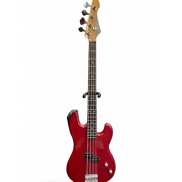 Used Stinger SBX Wine Red Electric Bass Guitar - Guitar Center