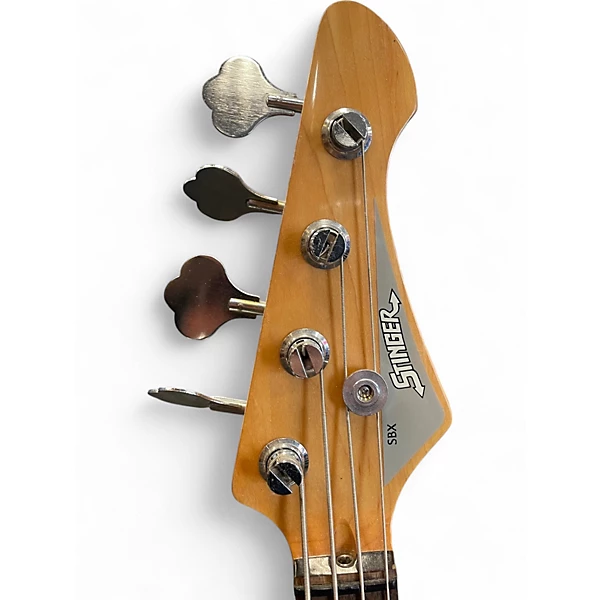 Used Stinger SBX Wine Red Electric Bass Guitar - Guitar Center