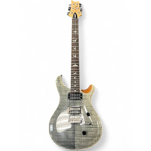 Used PRS SE Custom 24 Trans Gray Solid Body Electric Guitar - Guitar Center