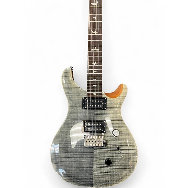 Used PRS SE Custom 24 Trans Gray Solid Body Electric Guitar - Guitar Center