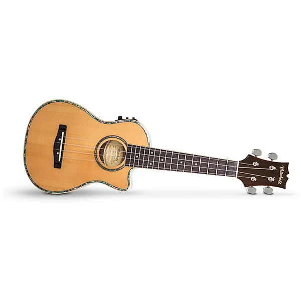 Mitchell MU70CE Cutaway Acoustic-Electric Concert Ukulele Natural ...