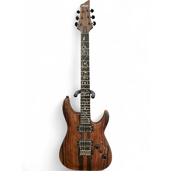 Used Schecter Guitar Research C1 Exotic Walnut Solid Body Electric ...