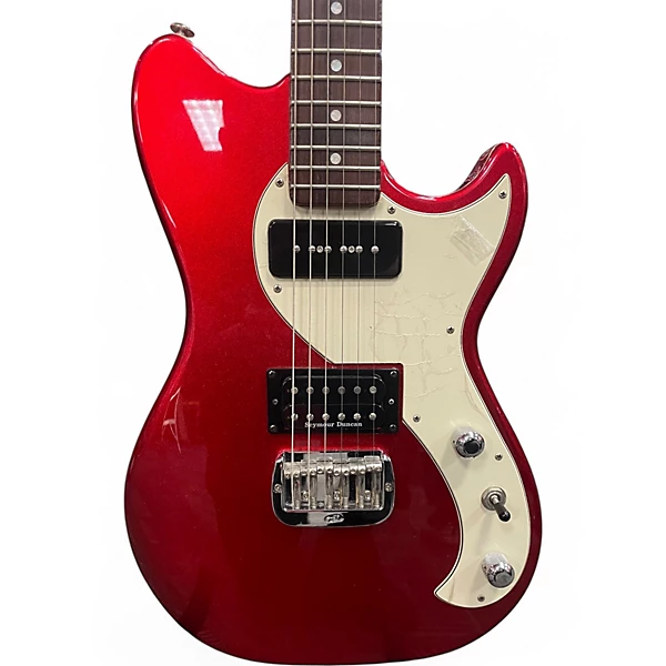 Used G&L Fallout Candy Apple Red Solid Body Electric Guitar - Guitar Center
