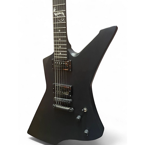 Used ESP LTD James Hetfield Snakebyte Black Solid Body Electric Guitar ...