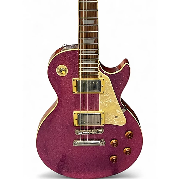 Used Epiphone LES PAUL SPARKLE PURPLE FLAKE Solid Body Electric Guitar ...