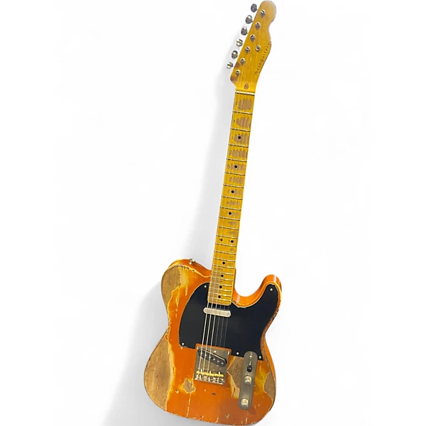 Used Nash Guitars T-52 Amber Solid Body Electric Guitar - Guitar Center