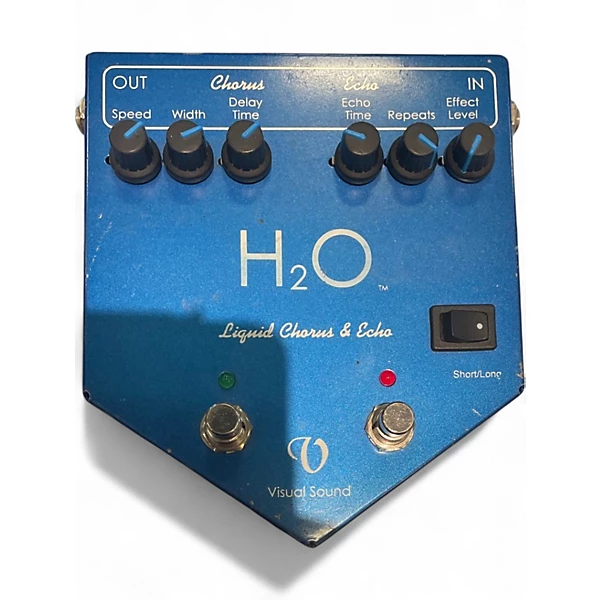 Used Visual Sound V2H2O V2 H2O Liquid Chorus Echo Effect Processor ...