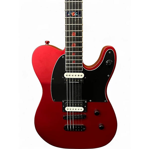 Used Dean Nashvegas Select Chrome Red Solid Body Electric Guitar ...