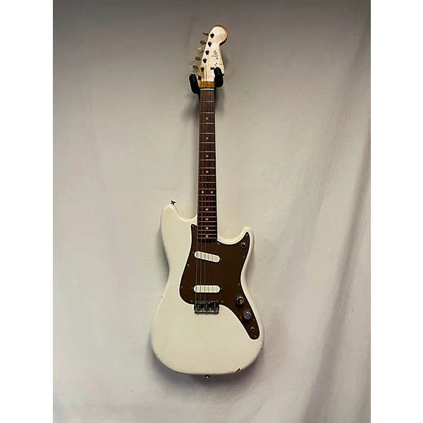 Vintage 1963 Fender Duo Sonic Olympic White Solid Body Electric Guitar ...