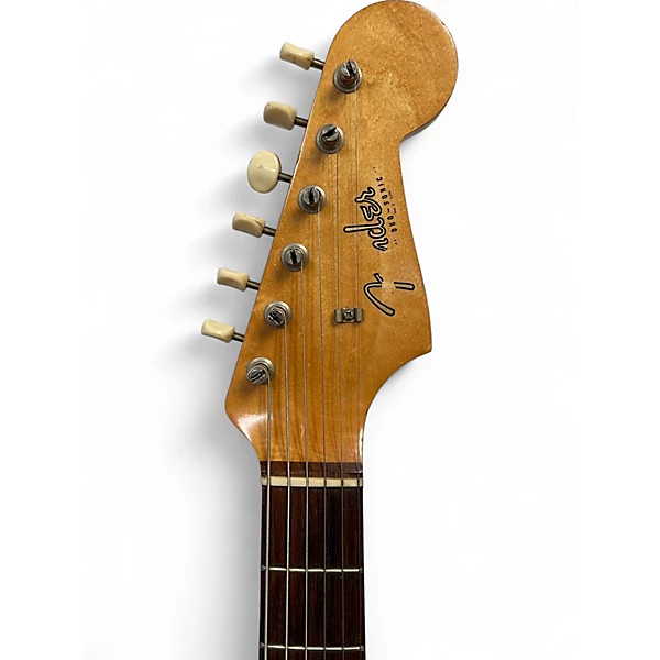 Vintage 1963 Fender Duo Sonic Olympic White Solid Body Electric Guitar ...